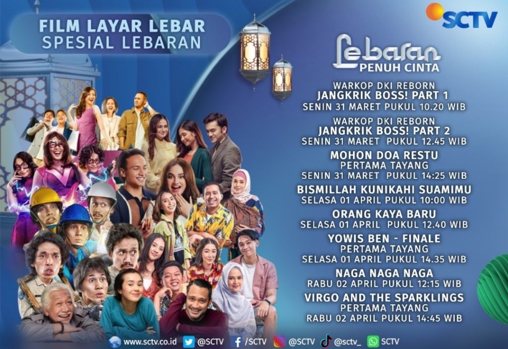 Warnai Momen Lebaran Penuh Cinta, SCTV Hadirkan Rangkaian Film Spesial ...